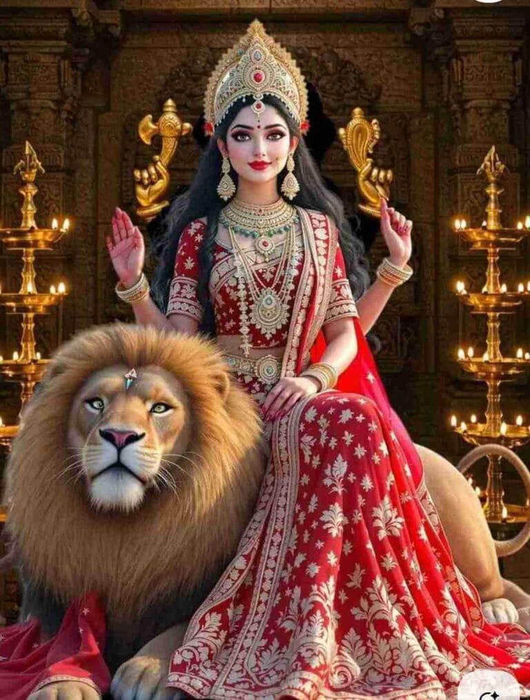 Maa Durga Aarti Powerful Lyrics In Hindi 2025: जय अम्बे गौरी, मैया जय ...